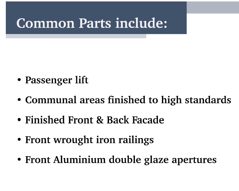 common parts – Better Homes Gozo