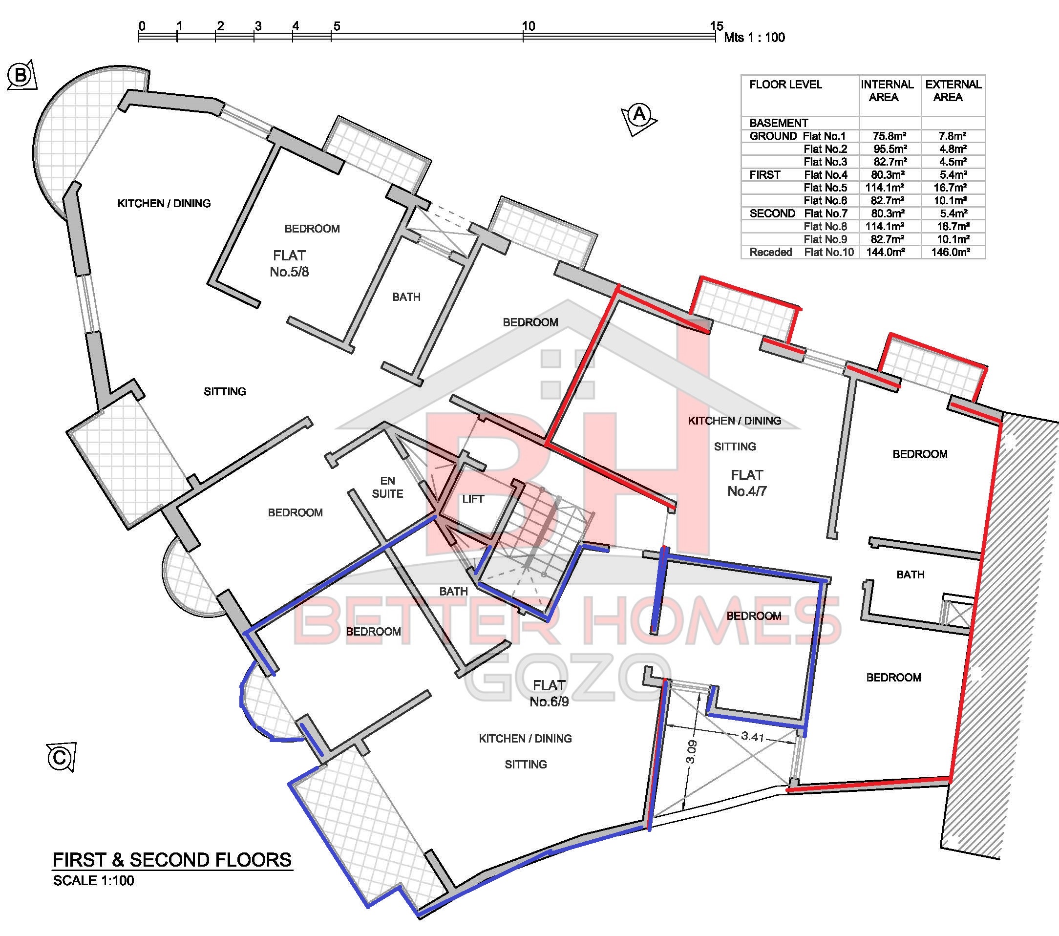first & second floor – Better Homes Gozo