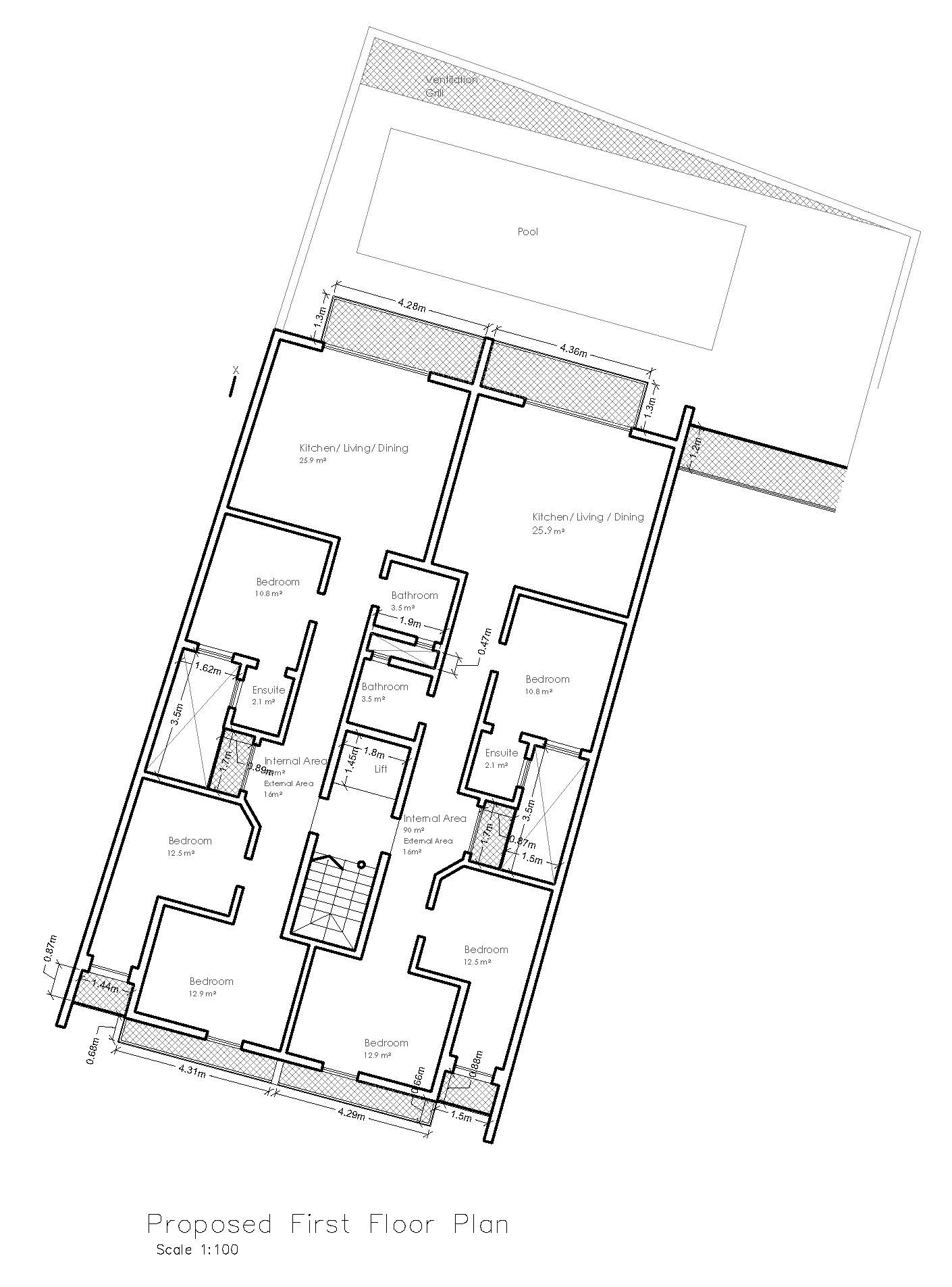 Block C First Floor Level – Better Homes Gozo