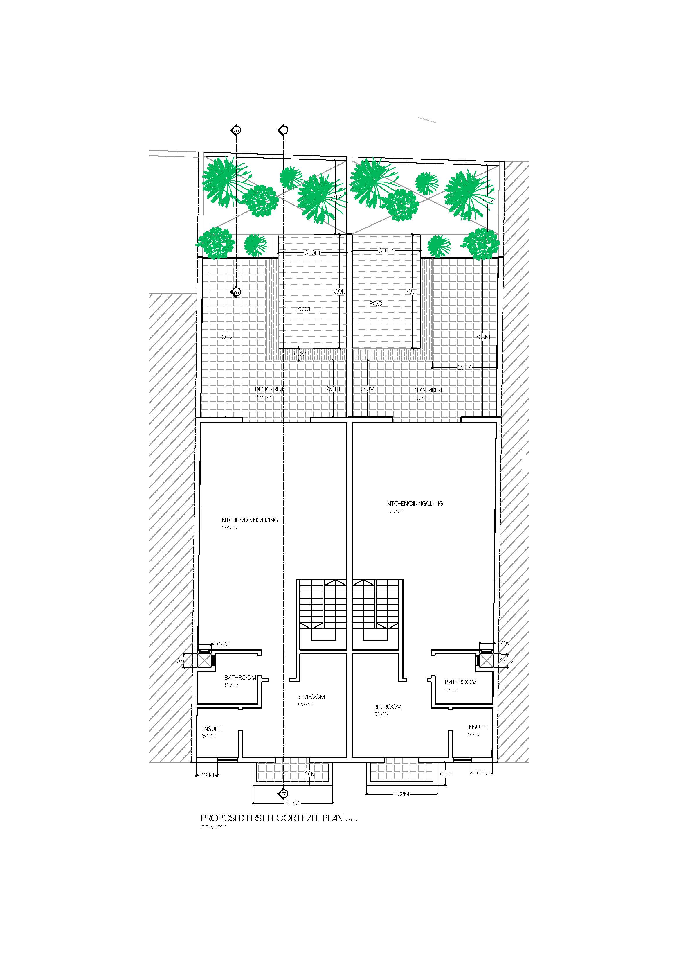 Proposed first Floor Level Plan – Better Homes Gozo