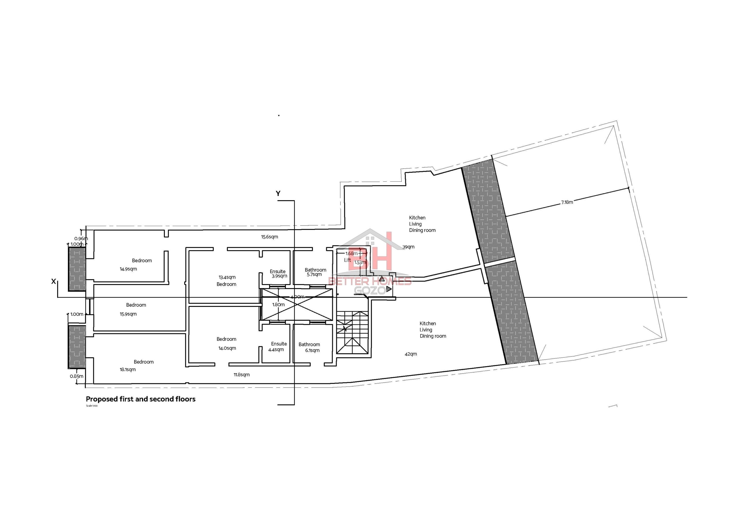 03 – First and second floor level – Better Homes Gozo